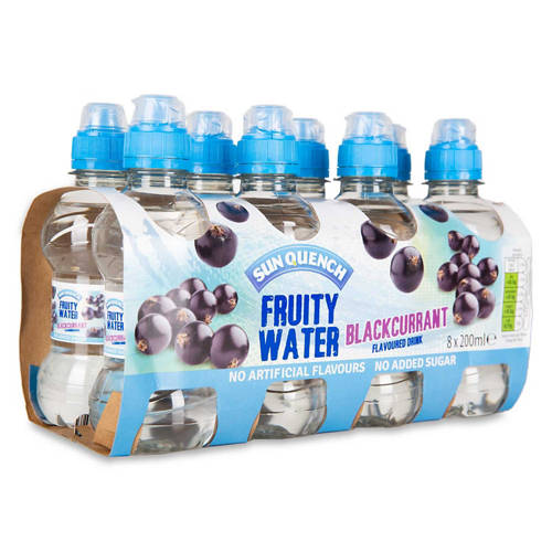 Blackcurrant Fruity Water Drink 8 Pack | ALDI UK